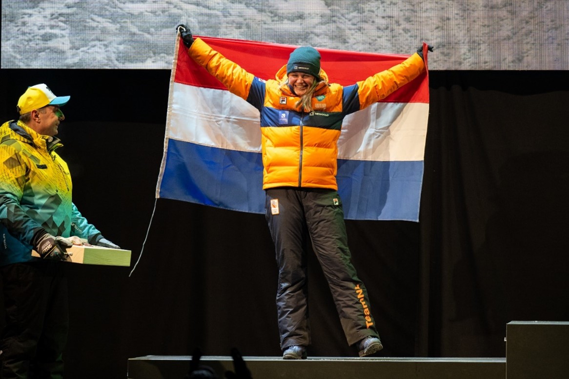 Kimberley Bos has won a silver medal! - NewCold