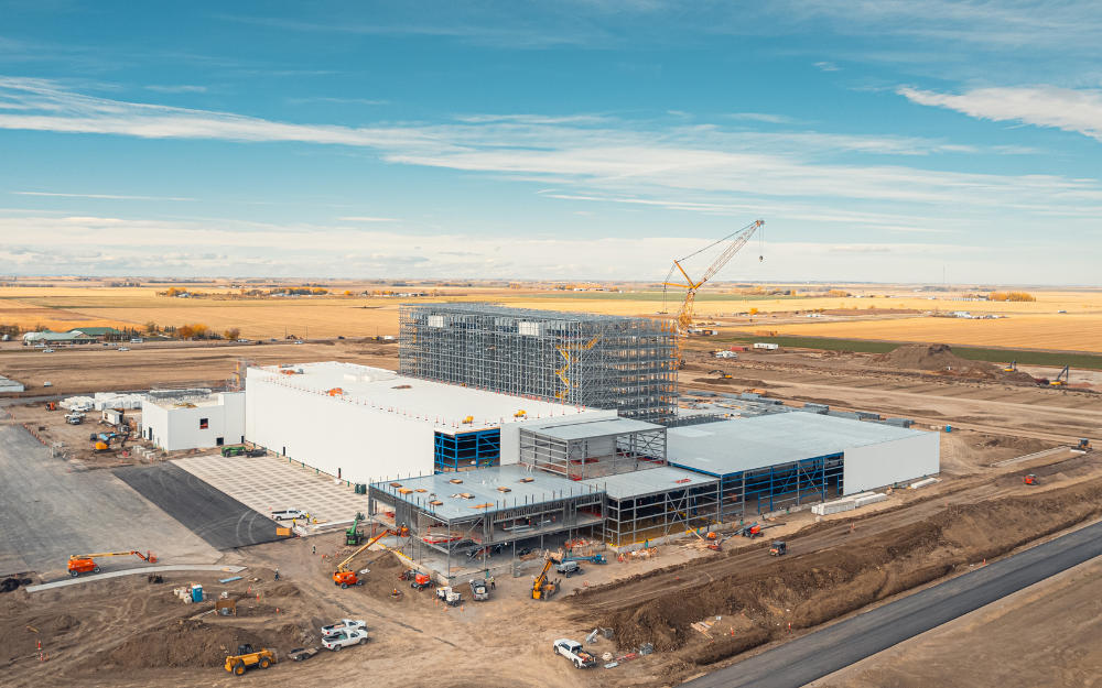 NewCold reaches new construction milestone in Coaldale, Alberta - NewCold